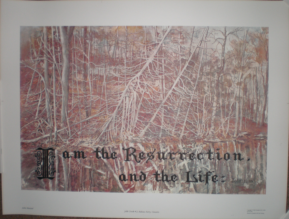 Petersham Bible Book & Tract Depot: Art Print Calligraphy Texts by John ...