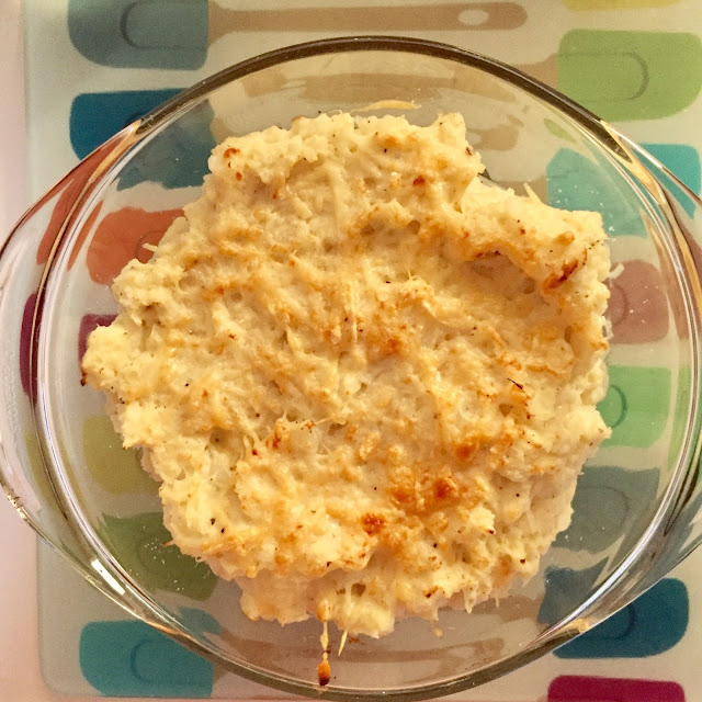 krismulkey.com: Parmesan Smashed Cauliflower recipe