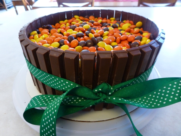 Candy Bucket Birthday Cake