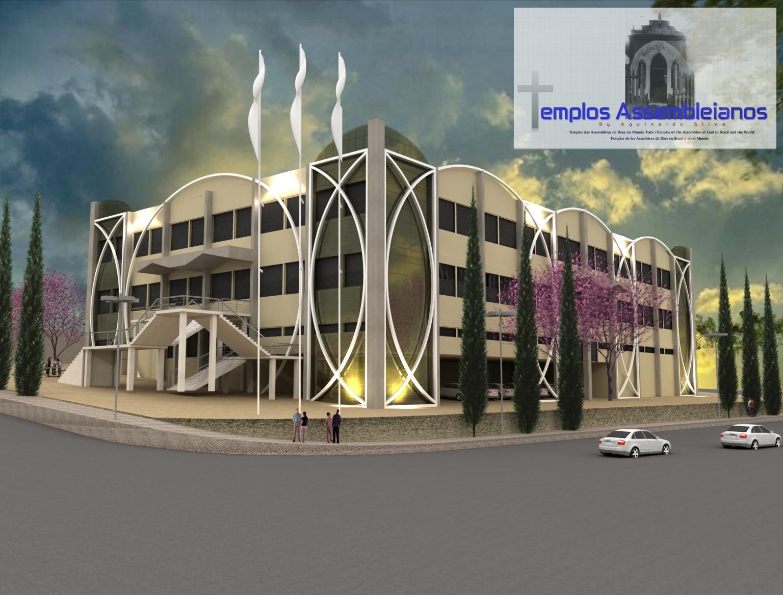 Templos das Assembleias de Deus: Templo Sede da AD Belém em Americana SP
