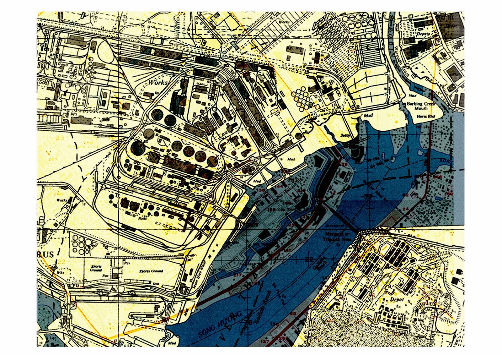 Struan Brown: Beckton Gas Works