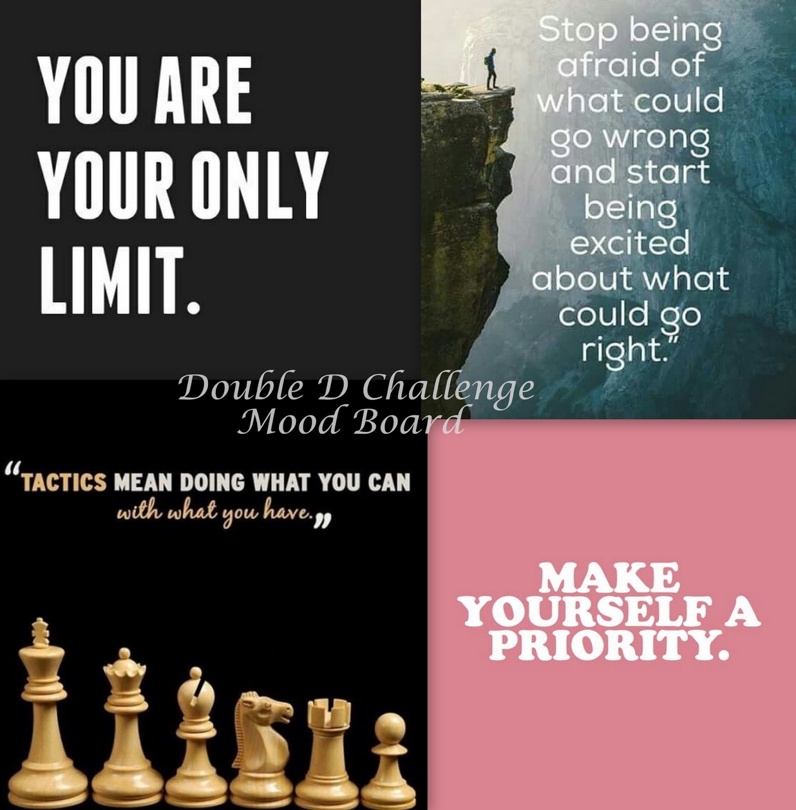 Running With Scissors...: Double D Sentiment/Quote Challenge