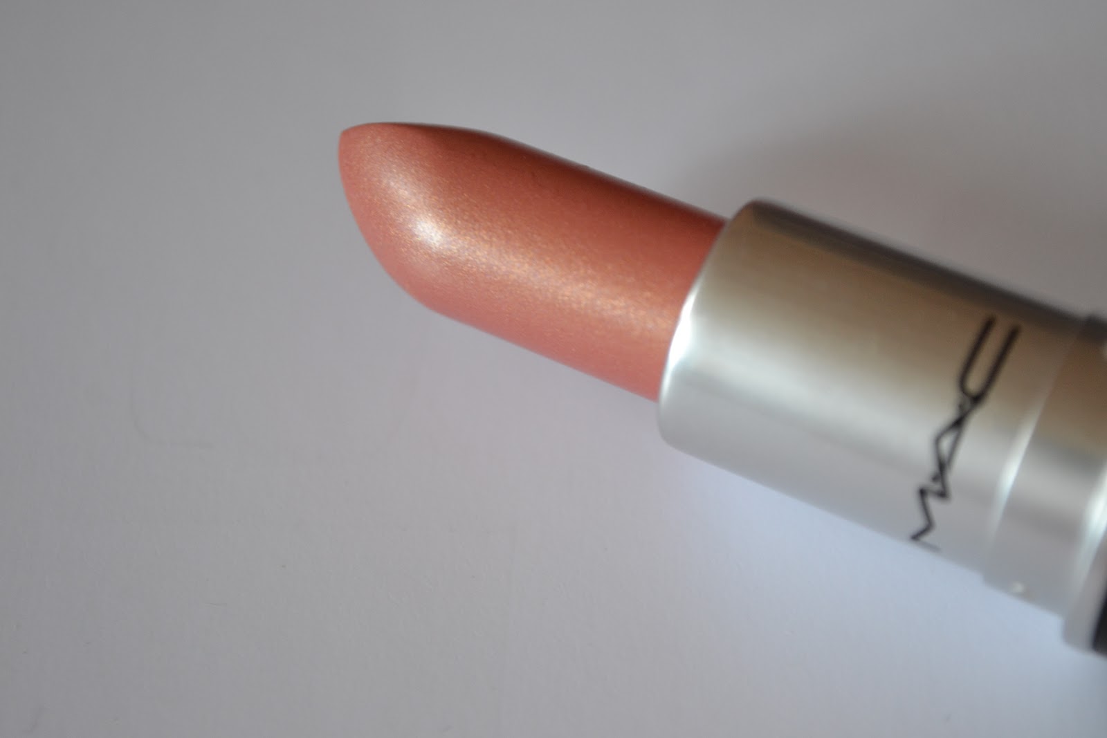 MakeUpVitamins: Mac Sandy B Lipstick Swatch & Review
