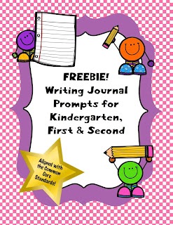 Teacher Tam's Educational Adventures: Writing Journal Prompts FREEBIE!