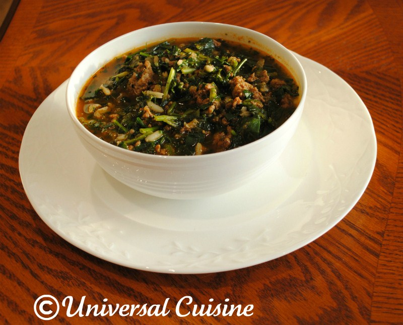 Universal Cuisine: Spinach All-in-One