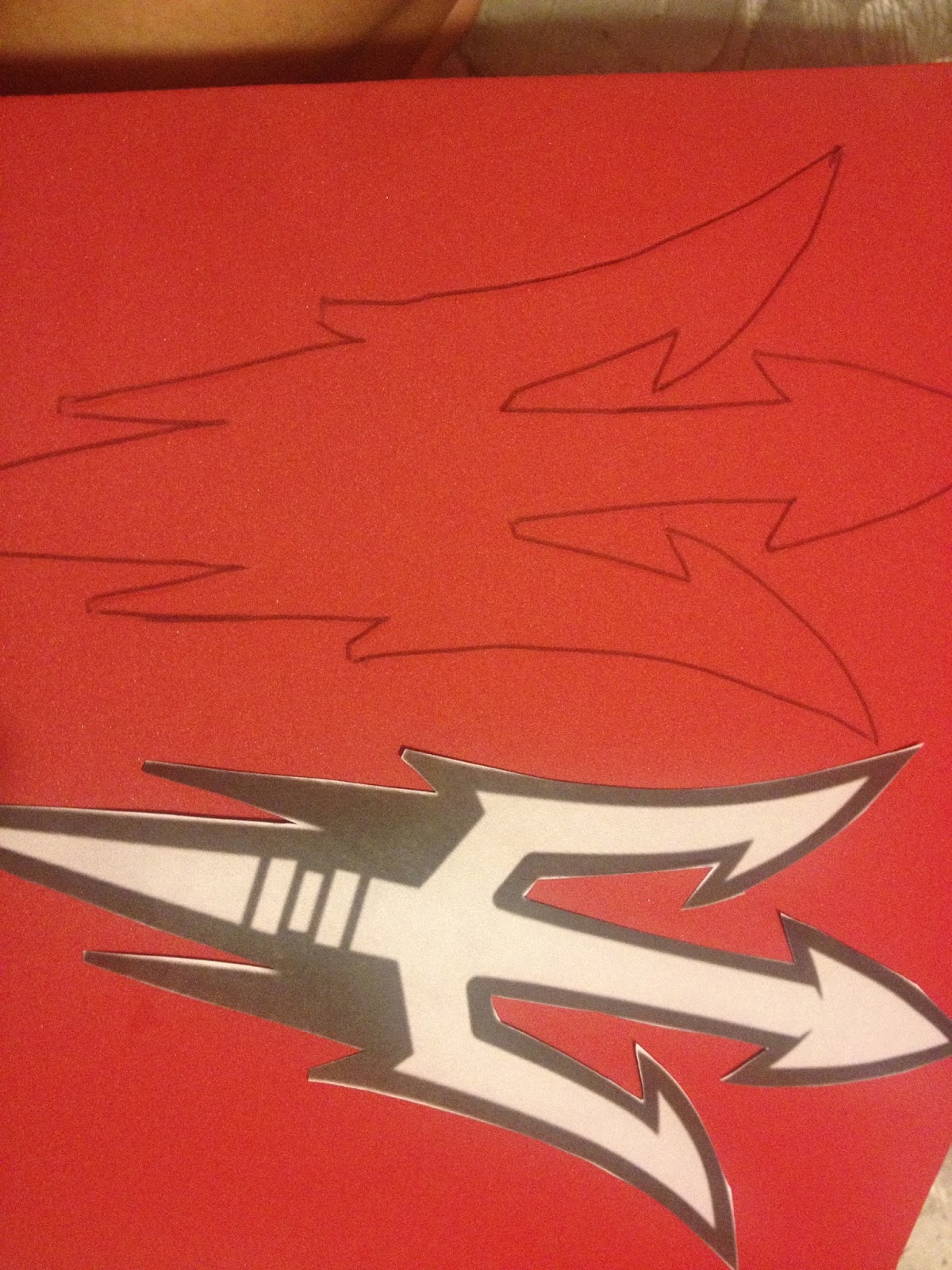 The Busy Broad: ASU Sun Devils Trash Can DIY