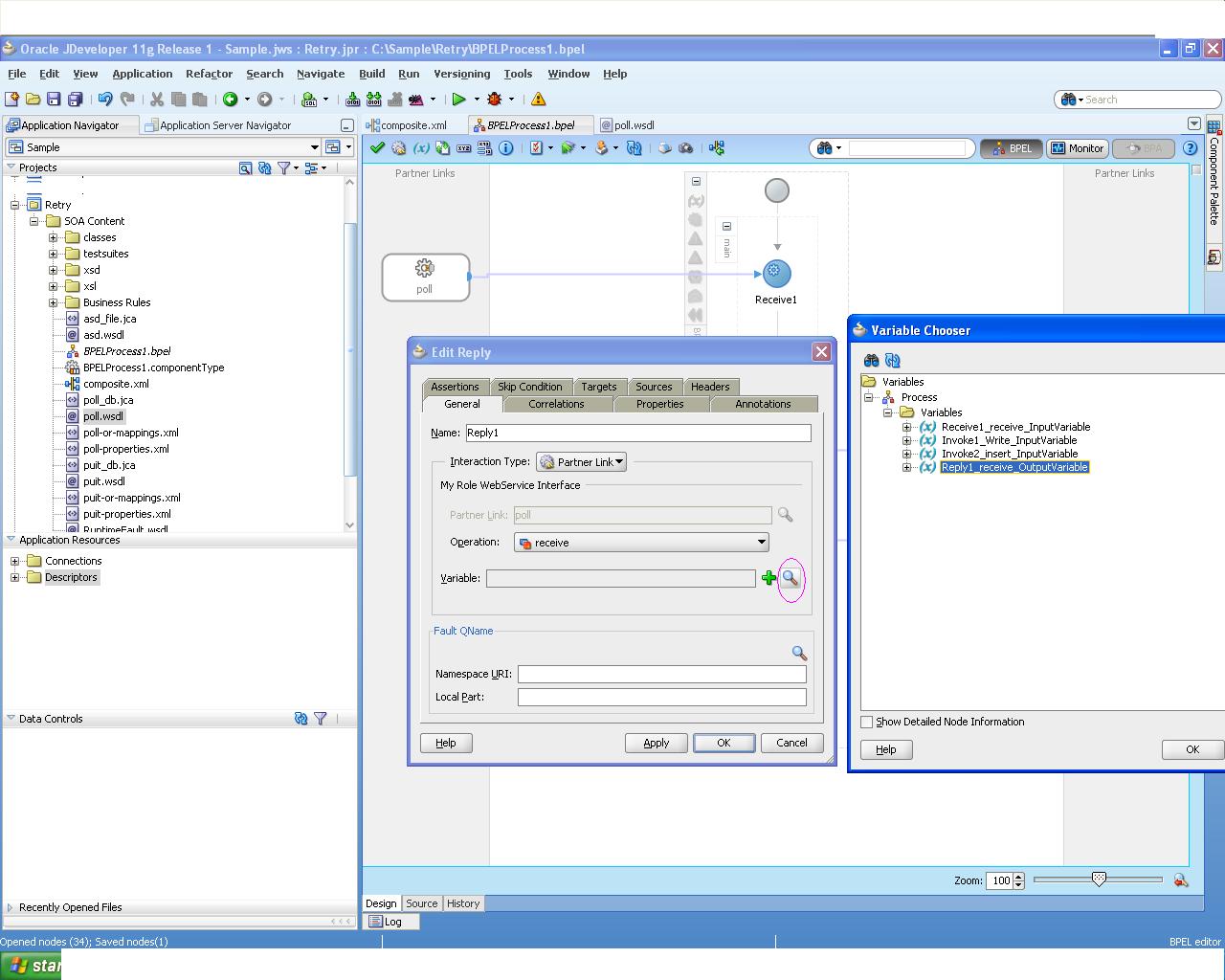 Learning SOA: Understanding Transaction in SOA Suite 11g with an example