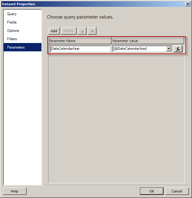 BI Future Blog: SSRS : Report parameters