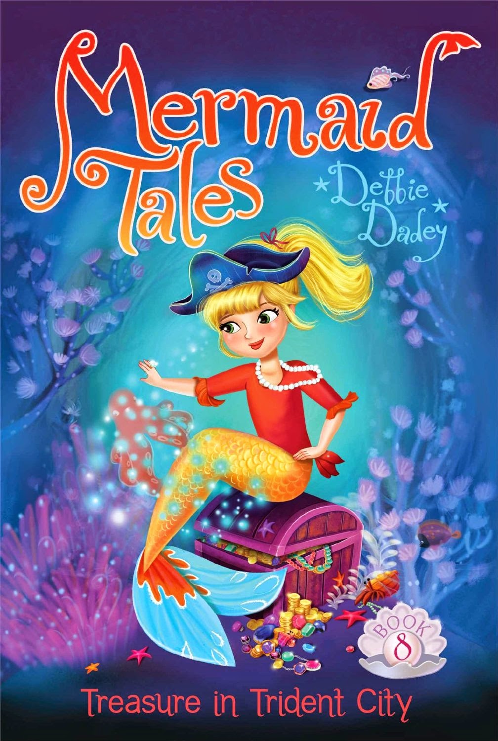 KISS THE BOOK: Treasure in Trident City (Mermaid Tales #8) by Debbie ...