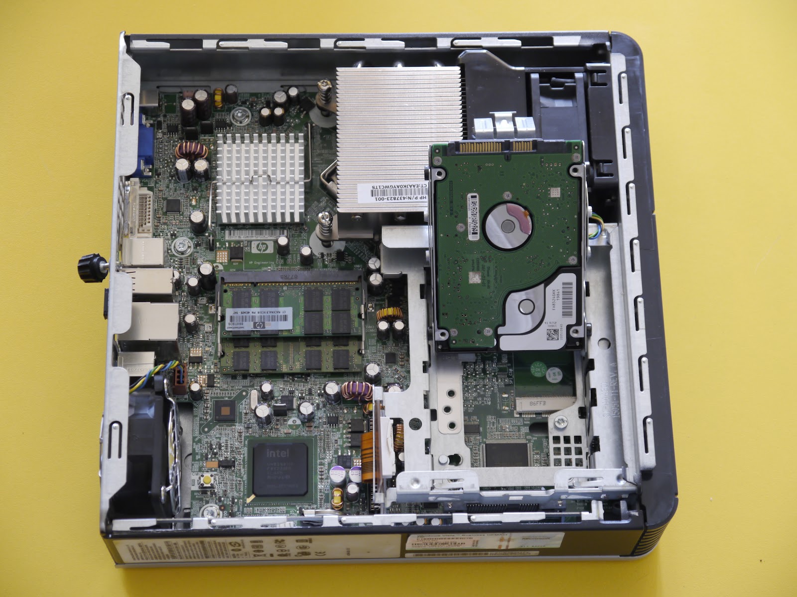 HP Compaq dc7800 USDT - истински компютър в невероятно малък корпус ...
