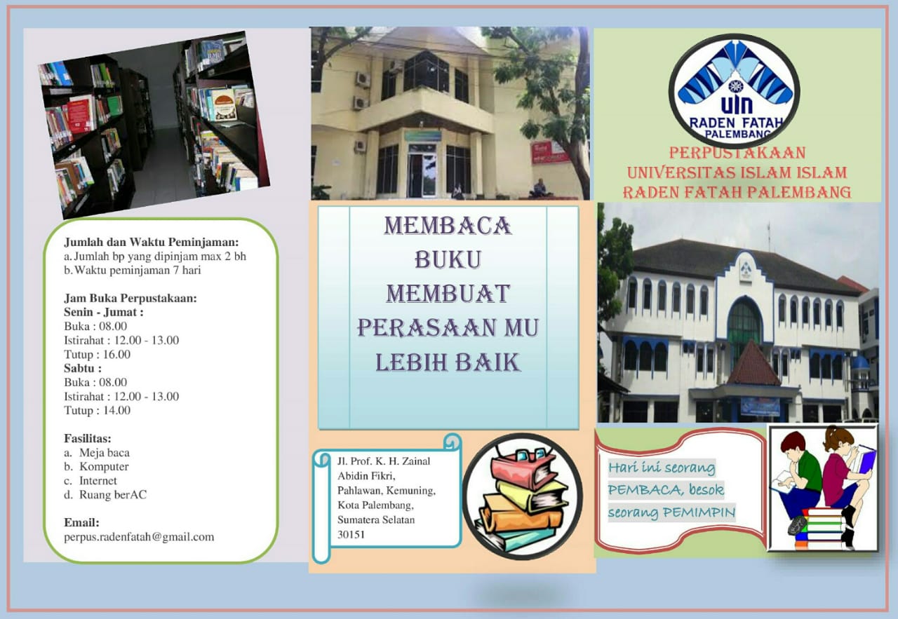 Poster dan Leaflet Perpustakaan