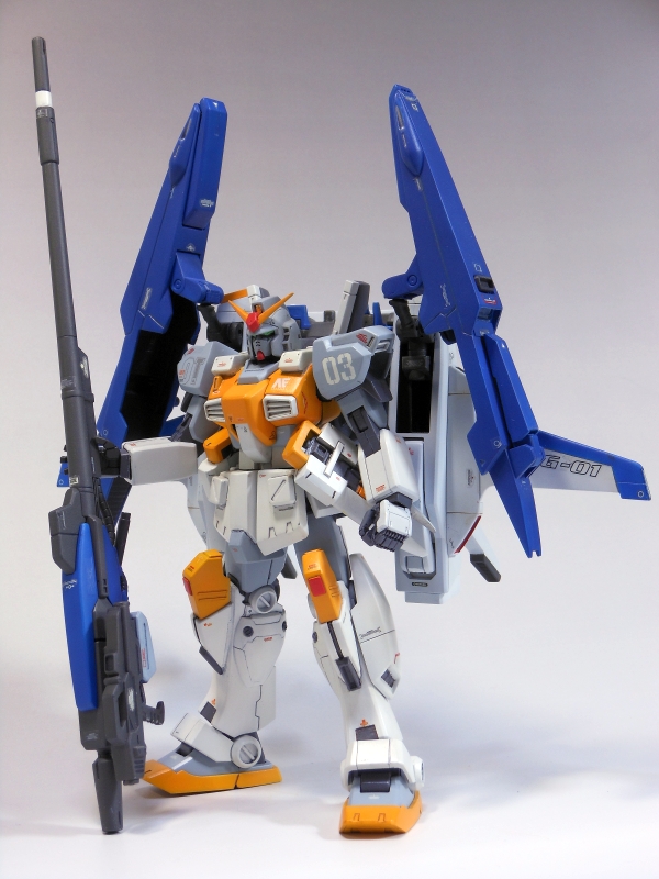 GUNDAM GUY: HGUC 1/144 RGM-86RC OTT-W + G-Defensor - Custom Build