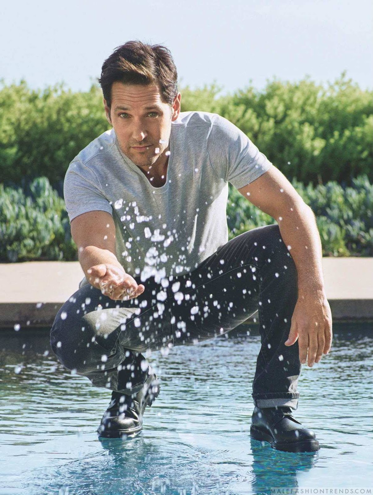 Paul Rudd para Men's Journal Magazine por Simon Emmett