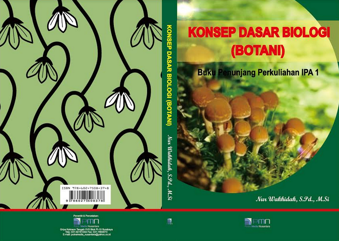 Buku Konsep Dasar Biologi Botani | Penerbit Putra Media Nusantara