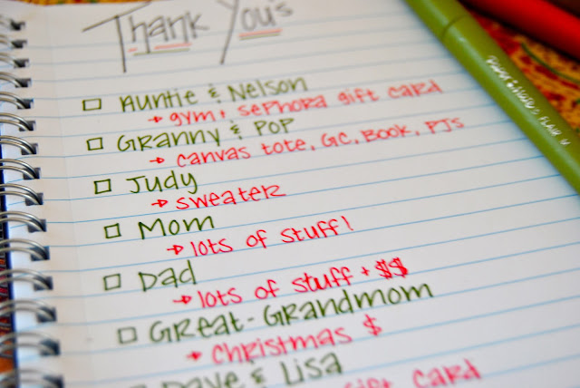 Catch 21: Thank You Notes