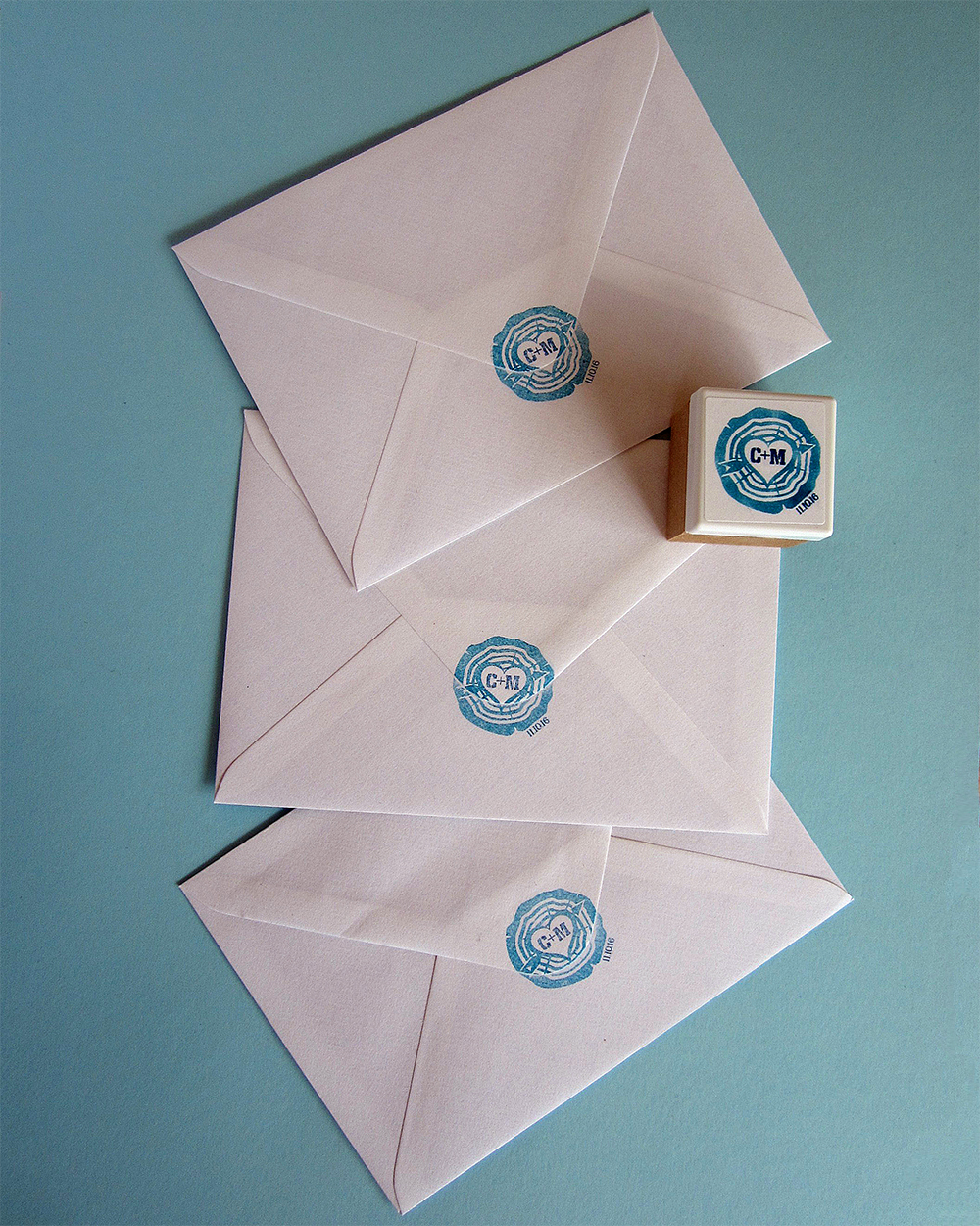 Silhouette UK: Mint It!! Custom Wedding Stamp using the Mint