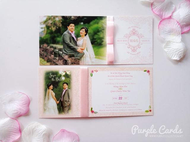 Wedding Photo Wedding Card