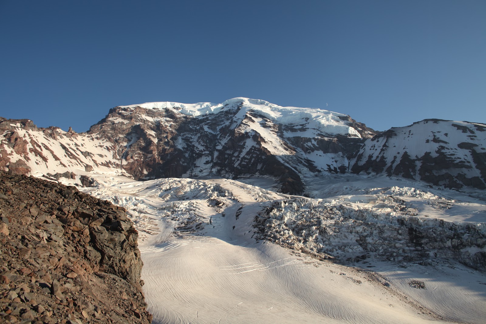 Upward Escape: Liberty Ridge Mt. Rainier
