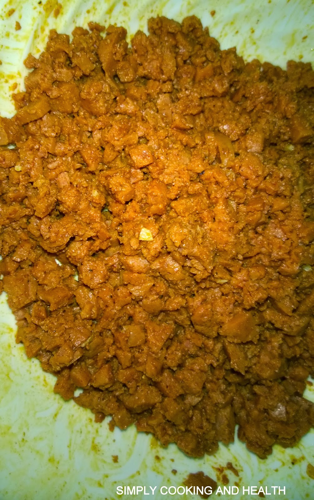 Simply Cooking and Health: Spicy fried pork luncheon meat