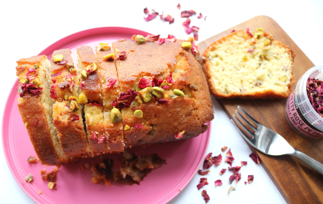 Foodie Friday: Pistachio, Lemon & Rose Drizzle Cake (Waitrose recipe ...