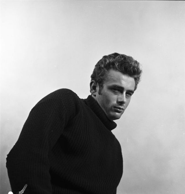 James Dean "Torn Sweater Series" by Roy Schatt, 1954 ~ Vintage Everyday
