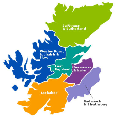 Map of Highland Province Pictures