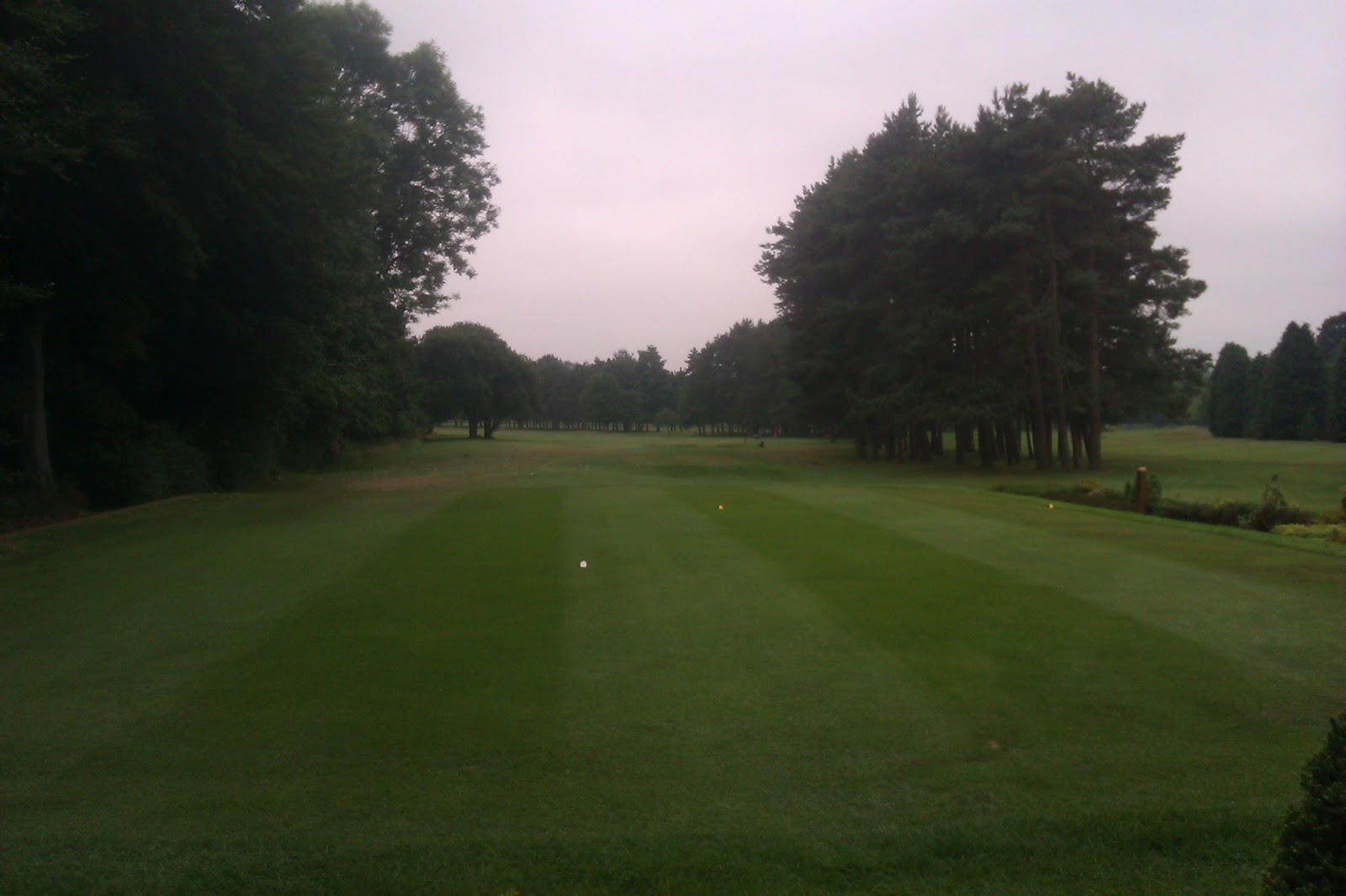 Malton and Norton Golf Club Greens Department: Scarifying