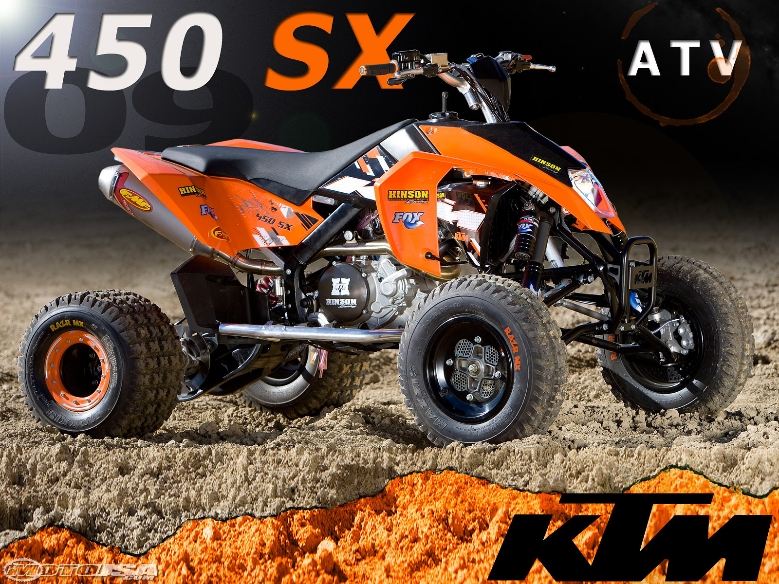 motorcycle: ktm atv