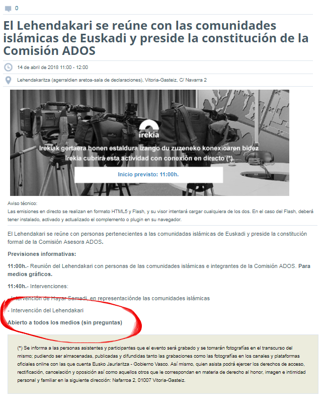 IMANOL GÓMEZ : ¿ COMO QUE NO SE ADMITEN PREGUNTAS ? : " SI A L@S ...