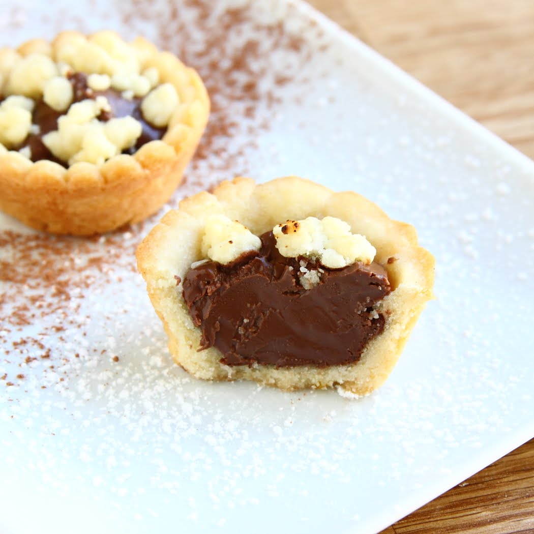 ShowFood Chef: A Little Nutella Filled Cookie Pie