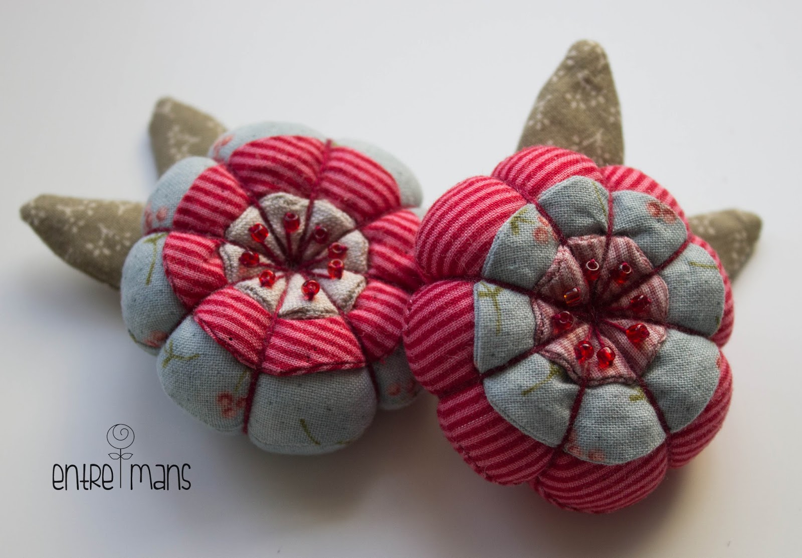 Entre mans: Flores de patchwork