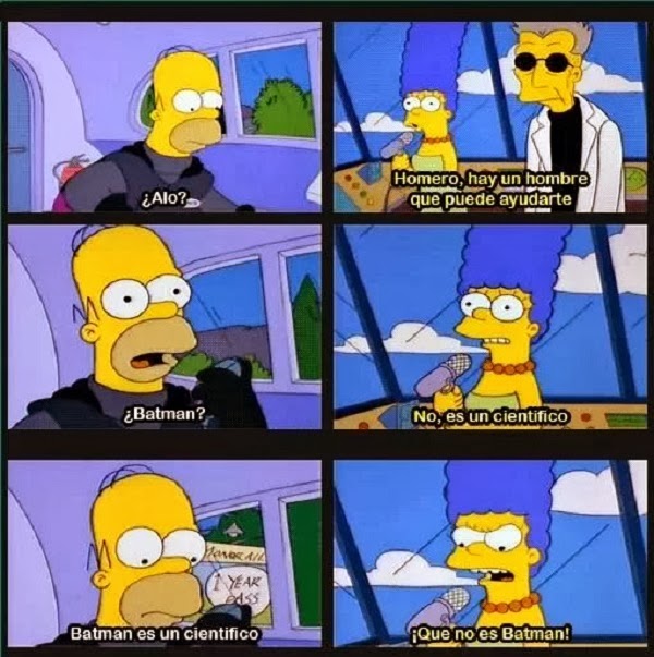 Homero, hay un hombre que puede ayudarte... | El Sabio Homero