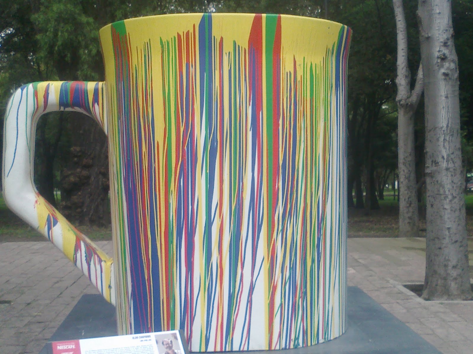 Azucena: "Paint cup Remembrance" Exposición de Tazas Reforma (Cup ...