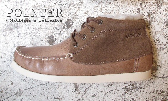 Chaussures fourrées Pointer boots | Matières à réflexion paris
