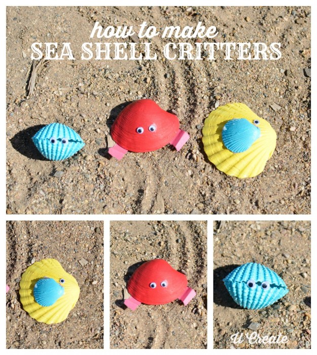 Sea Shell Creatures | Munchkins and Mayhem