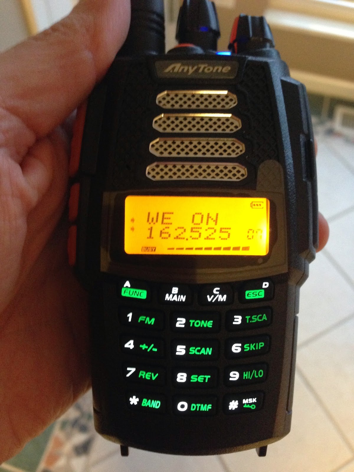 Brick O'Lore: AnyTone Tech TERMN-8R: NOAA Weather