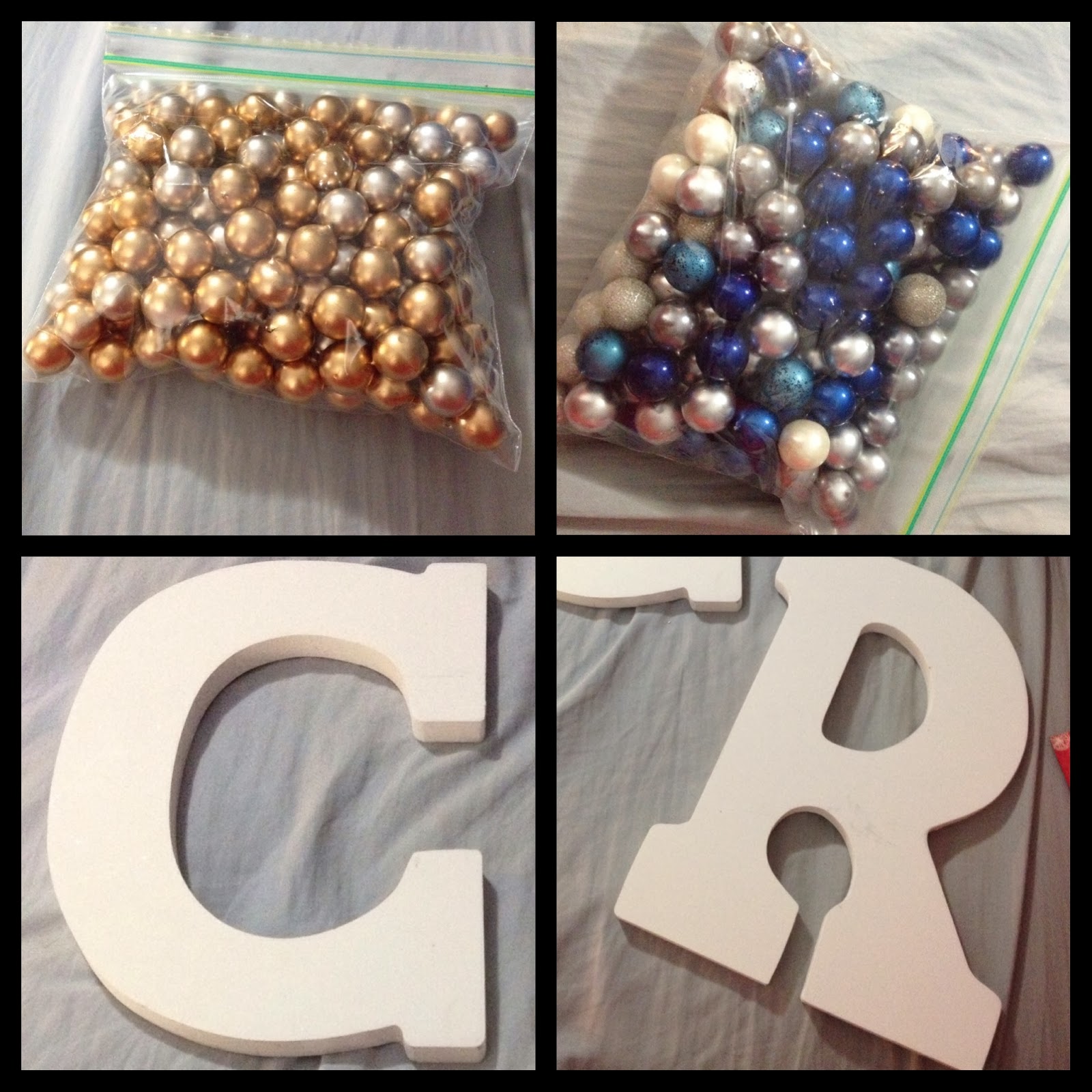 Aggravation Station: Ornament Letter "Wreaths"