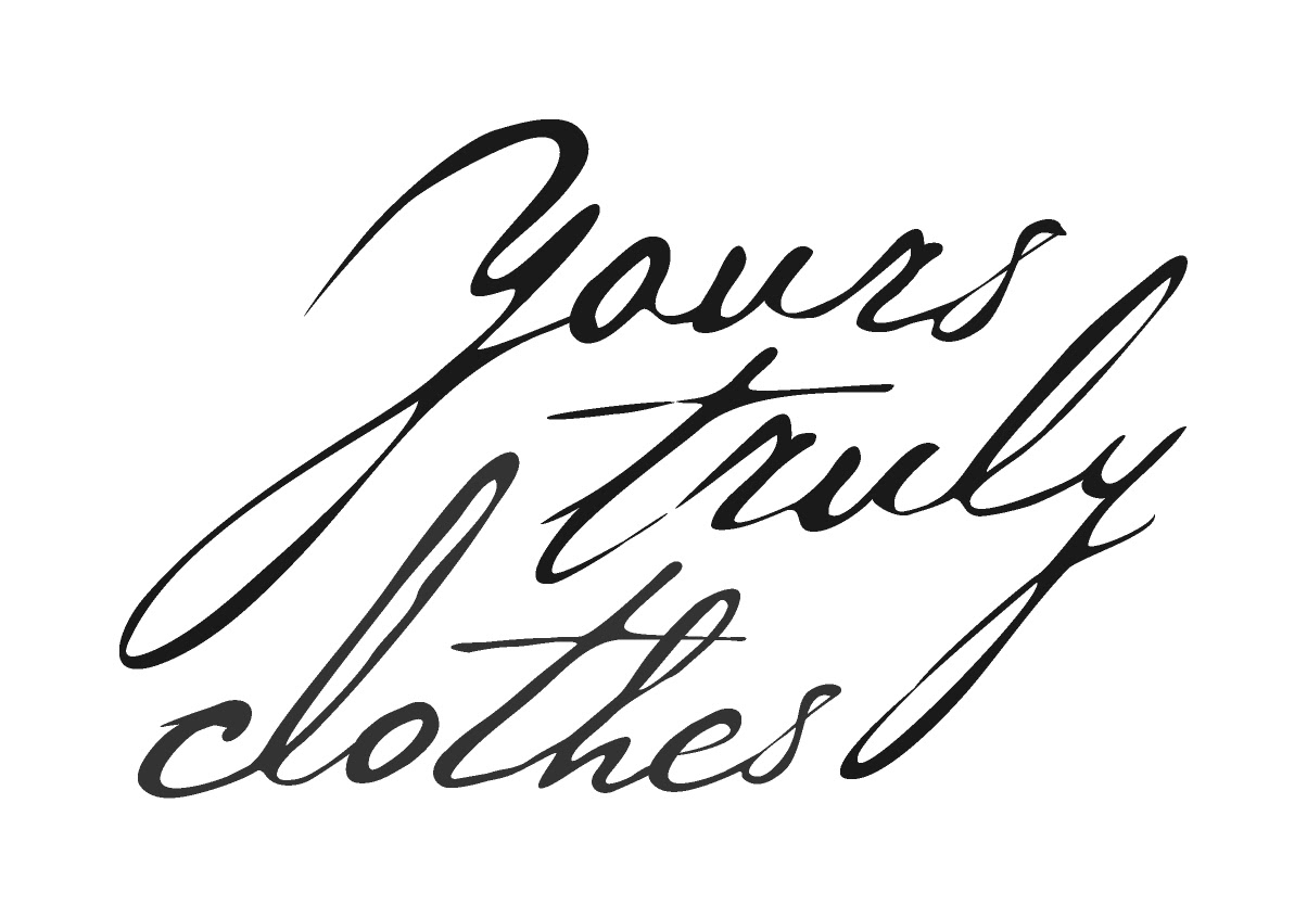 Phora Yours Truly Clothing Logo Sketch Coloring Page