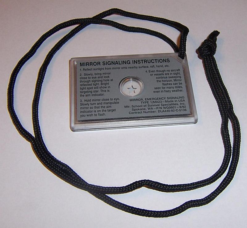 Stealth Survival : The Personal Survival Kit - Part Two - Reflective ...