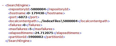 ATG Search and Search engine activity log