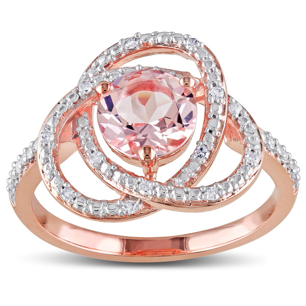 Kari LikeLikes: Rose Ring Silver Gold Diamond