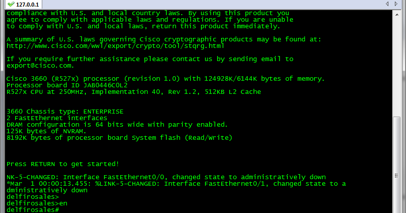 Configuraciones Básicas de un Router o Switch Cisco - Seguridad y Redes