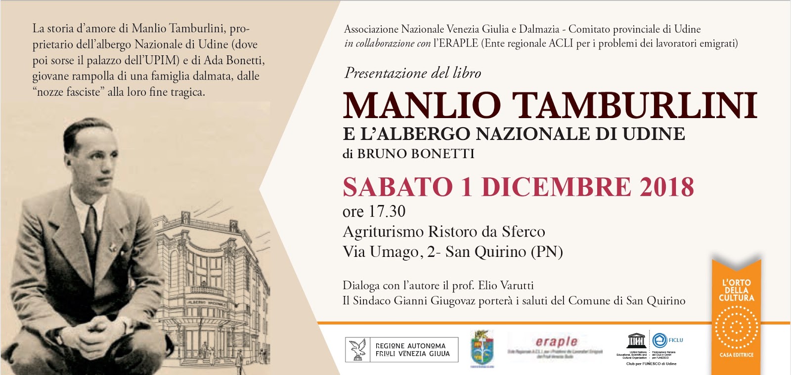 Elio Varutti: Libro di Bruno Bonetti presentato a S. Quirino, Pordenone ...