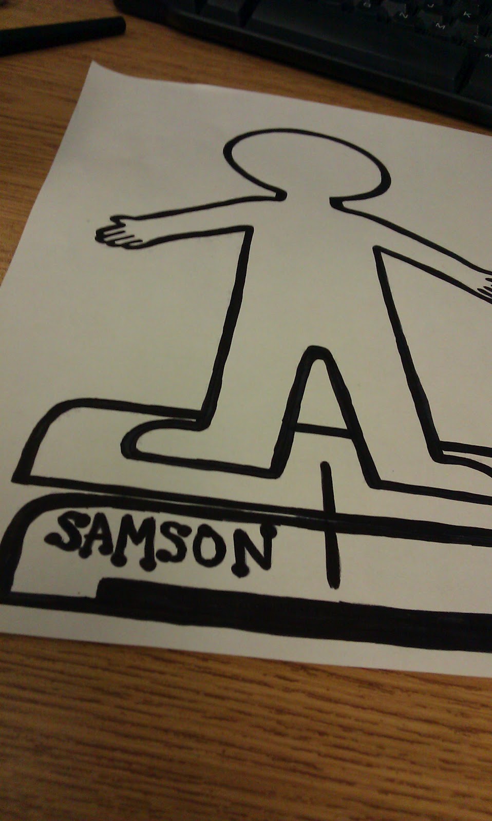 Craft, Game, and Object Lesson: God Makes Samson Strong | Adventure's ...