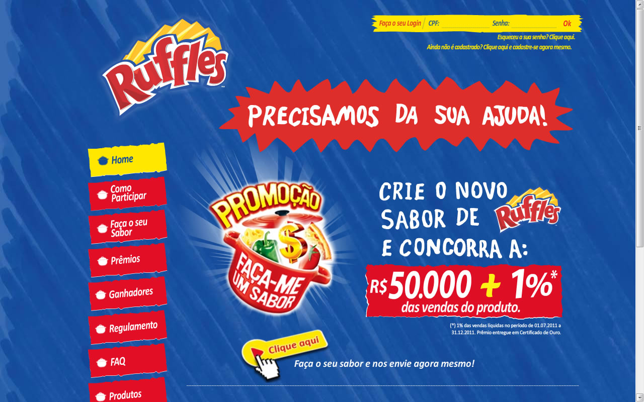 PROMOÇÃO RUFFLES FAÇA-ME UM SABOR 2011 ~ Dicas Grátis 2022