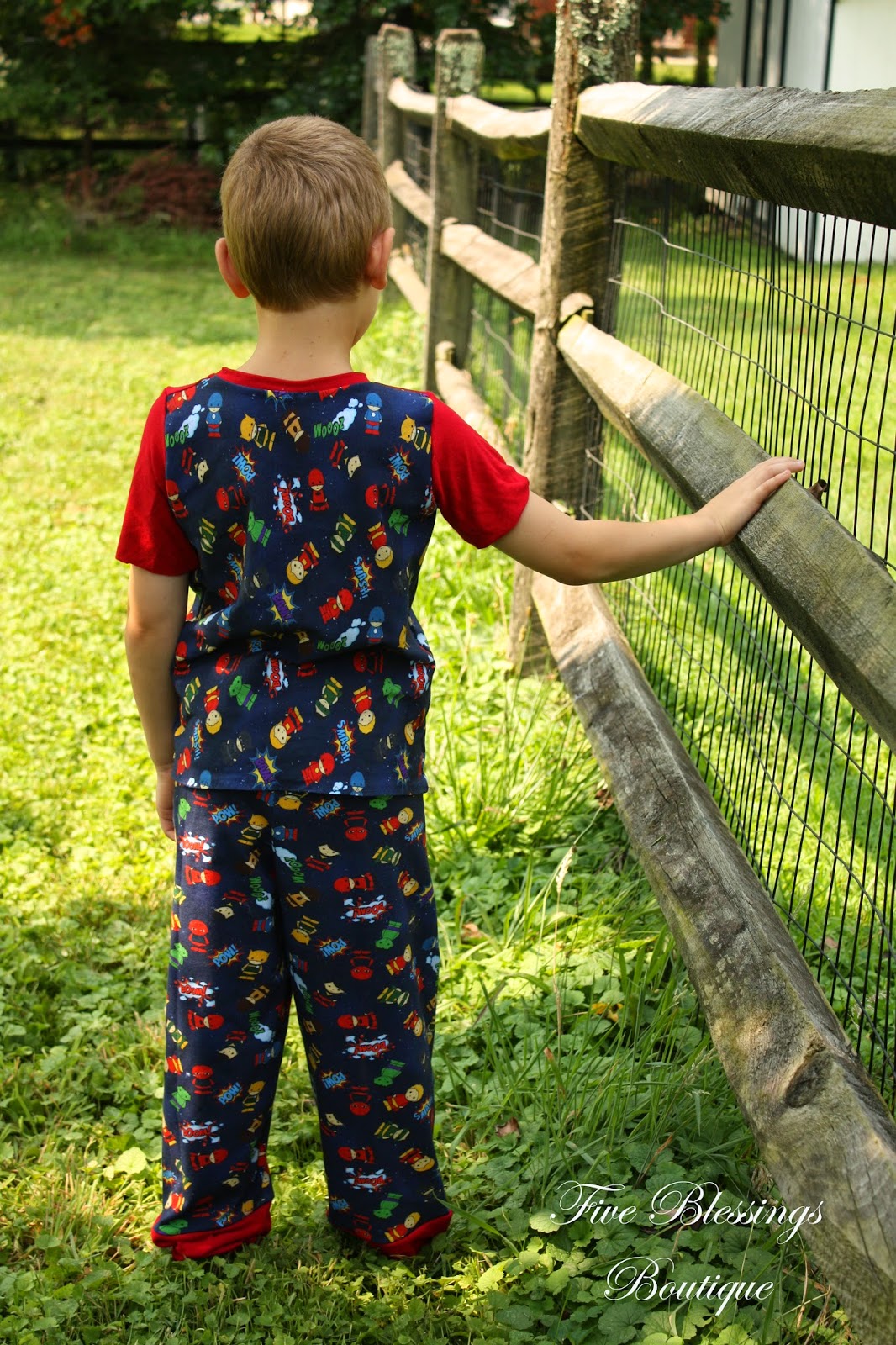 Blessed x Five: GYCT-Jean and Jamey Jammies Pattern