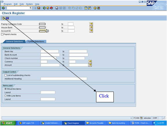 Free SAP Training Manuals: T Code- FCHN : SAP FI USER MANUAL Display ...
