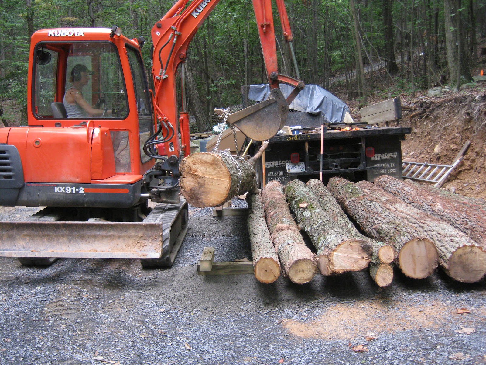The Krenn Hrubec West Virginia Project: New Wood Crib and More Logging