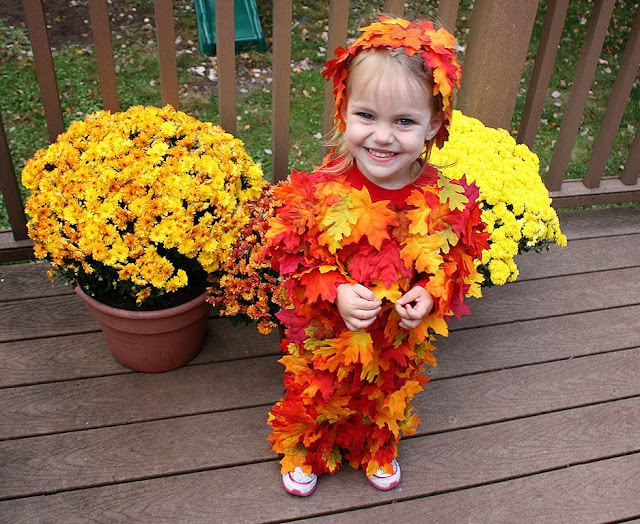 MooMama: A Pile of Leaves Costume