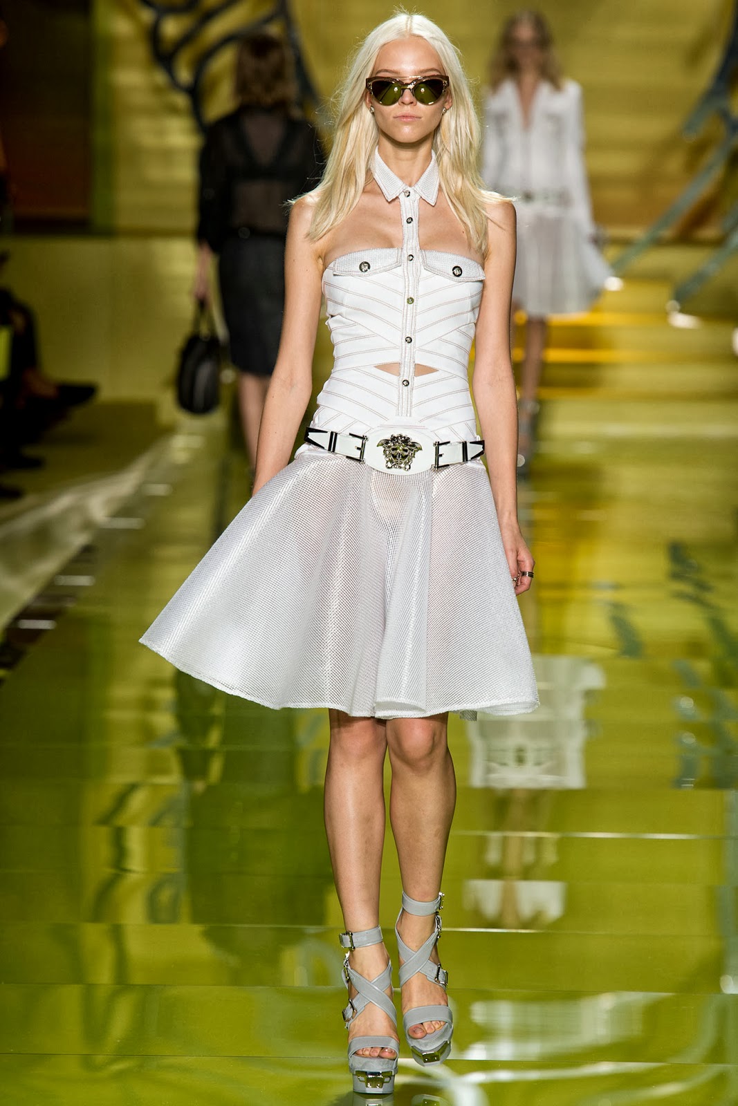 versace s/s 14 milan | visual optimism; fashion editorials, shows ...